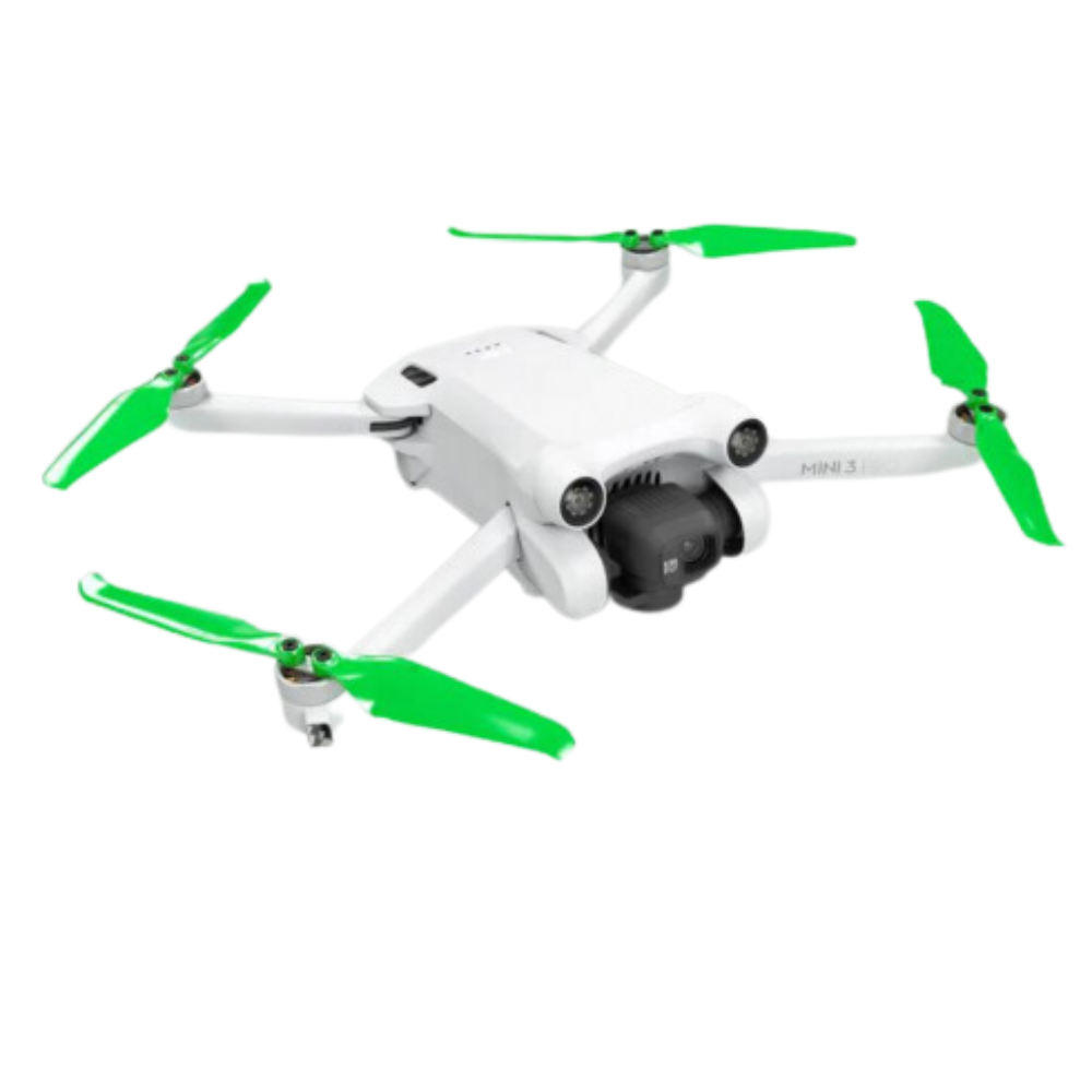 DJI Mini 3 Pro STEALTH Upgrade Propellers - x4 Green | Drone Safe Store