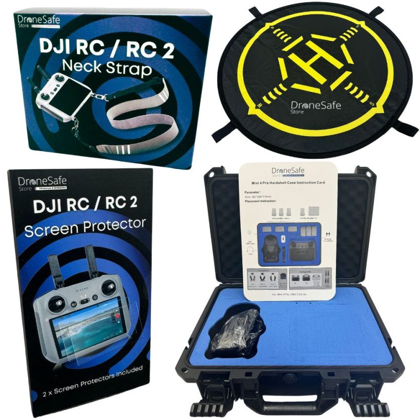 DJI Mini 3/4 Pro Accessory Bundle | Drone Safe Store