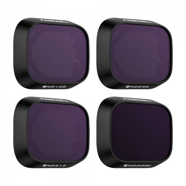 Freewell DJI Mini 3 Pro / Mini 3 ND Filters - Long Exposure - 4PACK ...